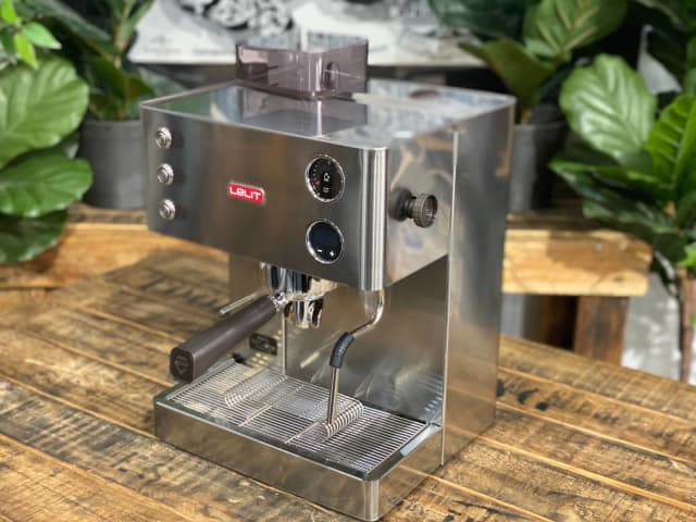 LELIT KATE PID & GRINDER 1 GROUP STAINLESS ESPRESSO COFFEE MACHINE ...