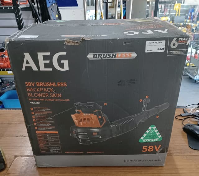 AEG 58V Brushless Backpack Blower Skin -JC977532 - Power Tools in ...