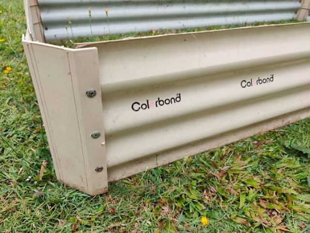 Colorbond raised garden bed 200cm x 100cm x 30cm $140 - Pots & Garden ...