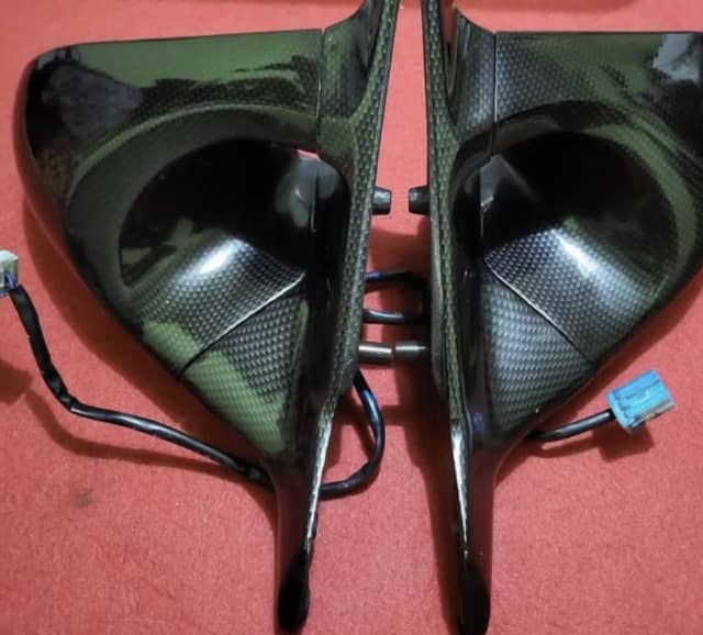 Genuine Ganador GDB GDA Impreza WRX STI******2007 Mirrors Carbon | Auto ...