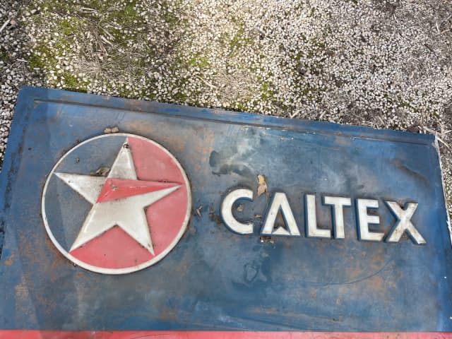 Petronalia Advertising Signs Garage Mancave Vintage Caltex Petrol ...