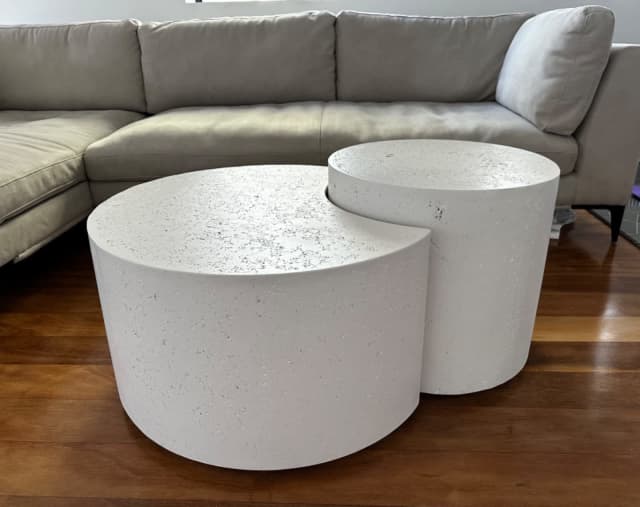 Moon Table Freedom - concrete coffee table | Coffee Tables | Gumtree ...