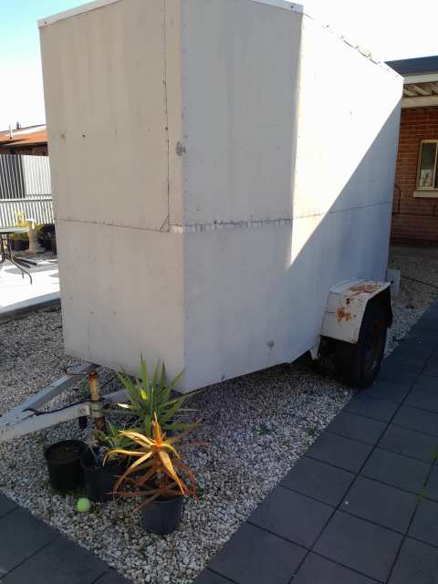 6x4 enclosed trailer / camper | Trailers | Gumtree Australia Playford ...