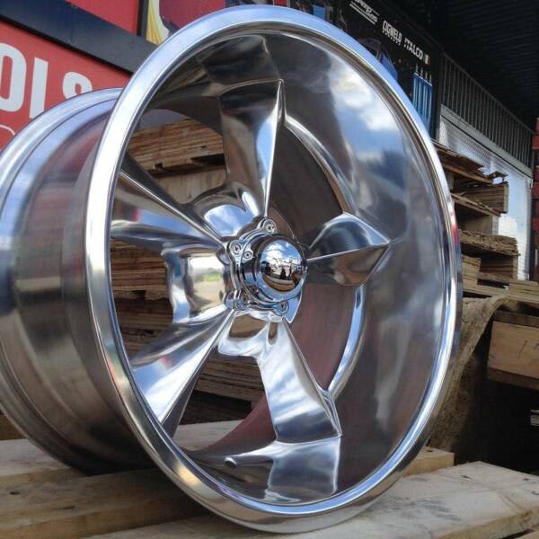 15" 17" pt streeter wheels polished 5 101.6 108 114.3 120 127 muscle ...