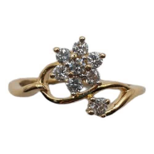 18ct Yellow Gold Ladies Jewellery Ring Size G - Women's Jewellery in ...