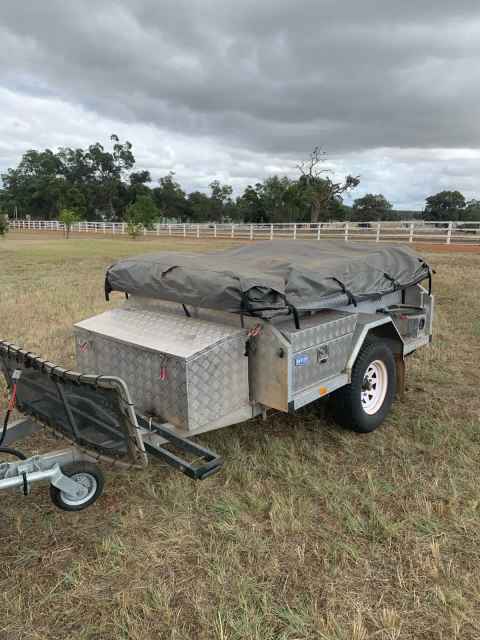 PMX BUCKLAND Camper Trailer 2015 plus motorbike carrier | Camper ...