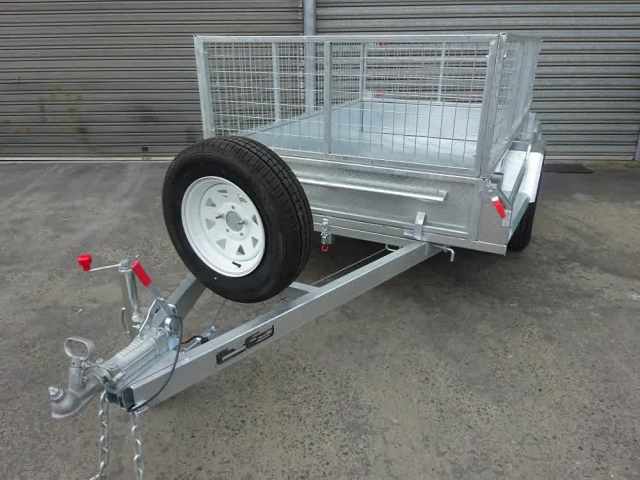 8 x 5 GAL TRAILER WITH CAGE - 1500 KG - BRAKED - HEAVY DUTY | Trailers ...