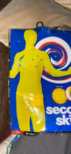 AUST DAY OUTFIT! “ Gimp or Morph suit” Size M. Yellow only ...