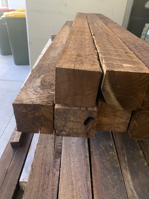 Hardwood Fence Posts 100 x 100 H4 ACQ Treated 1.8m $30 2.4m $40 3m $50 ...