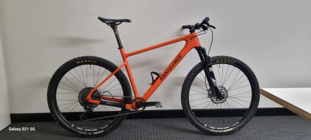 29er Carbon Frame XL hardtail Sram eagle 12speed Santa Cruz Decals ...