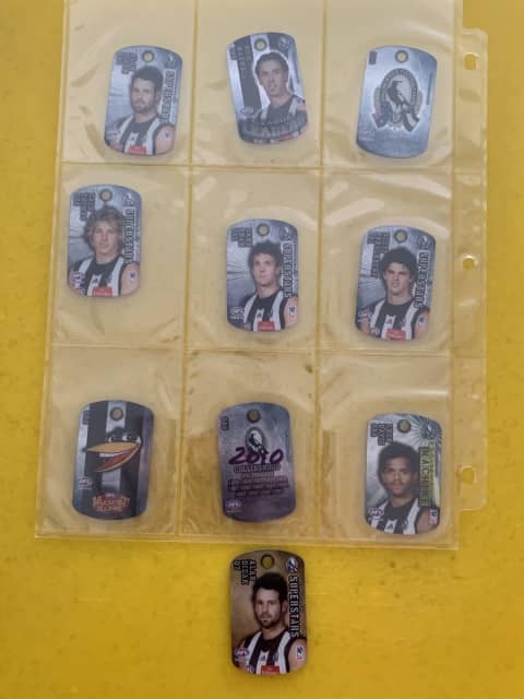 AFL MAGPIES. TAGS. WITH RARE DIDAK GOLD. | Collectables | Gumtree ...