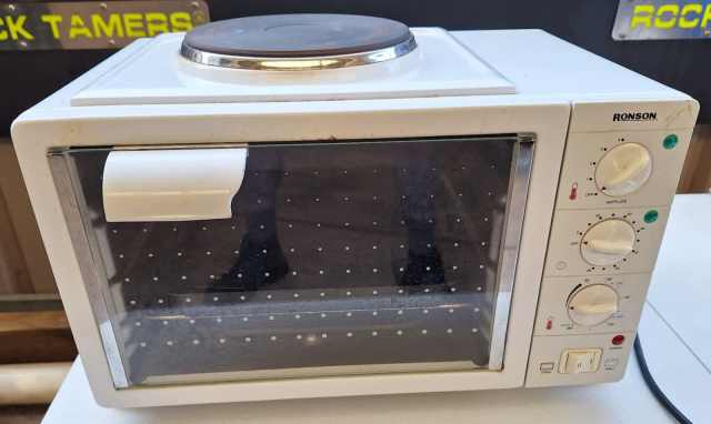 Ronson Compact Oven Grill Hotplate for Home, Shack, Camper or Caravan ...