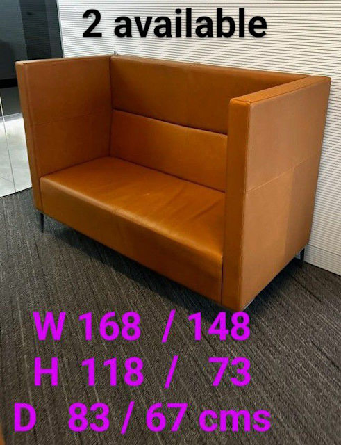 Alcove booth chair sofa lounge office furniture seat work meet bench ...