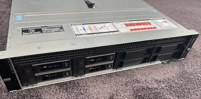Dell PowerEdge R540 Server Xeon Silver 4214 64GB RAM 16TB HDD + 480 M2 ...