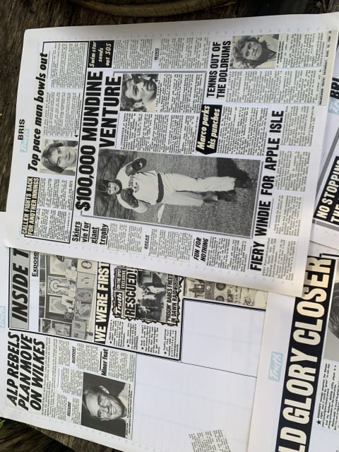 Original truth newspaper 1980s A3 size pre-print - Miscellaneous Goods ...