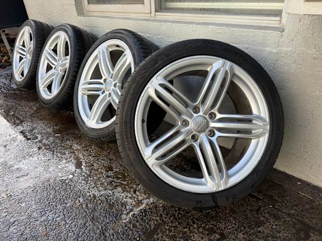Audi Q7 21 Inch Alloy Wheels with Good Tyres *Delivery* | Wheels, Tyres ...