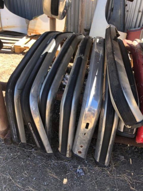 VB VC AND VH FRONT AND REAR STEEL BUMPER BARS BAR CHROME SLE BROCK SS ...