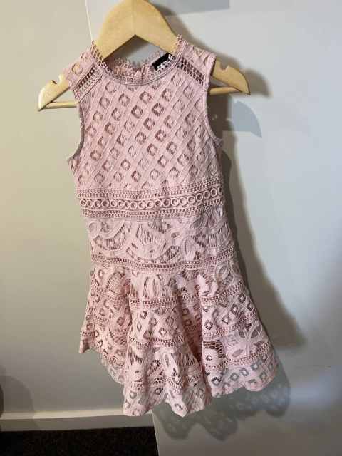 Bardot pink lace girls dress, size 2 | Kids Clothing | Gumtree ...