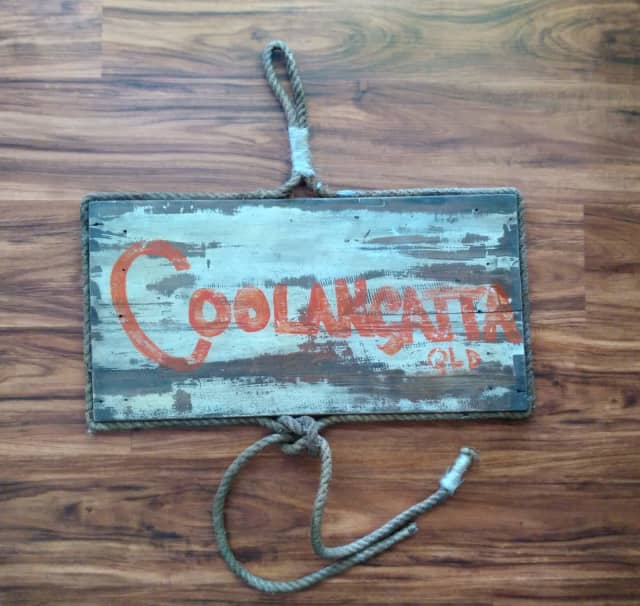 Old Wood & Rope Sign | Other Antiques, Art & Collectables | Gumtree ...