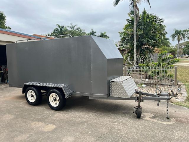 4m enclosed dual axle trailer | Trailers | Gumtree Australia Townsville ...