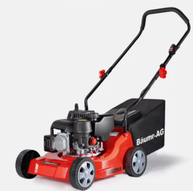 16 Inch Lawn Mower Red 139cc OHV 4 Stroke Motor Red - Lawn Mowers in ...