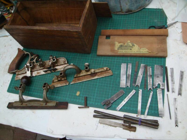 Vintage Stanley No. 45 Combination Wood Plane | Hand Tools | Gumtree ...