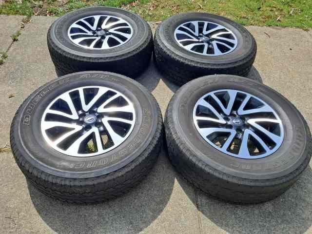 2022 NP300 Nissan NAVARA wheels and tyres Rims present like new Tyre ...