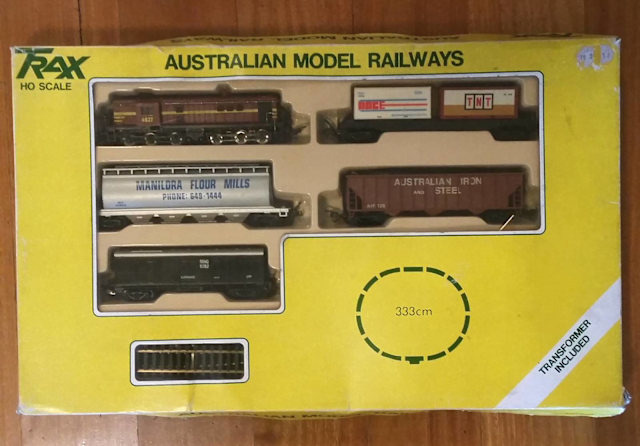 Australian Model Railways Electric Train Set, 48 Class, HO Scale, Trax ...