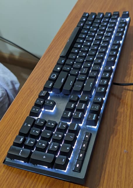 Cooler Master Gaming Keyboard Model No: MK-750 GKCM2 Accident working ...
