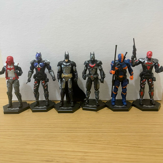 4” Batman Arkham Knight Action Figures F5 Model Kit Build-A-Figure ...