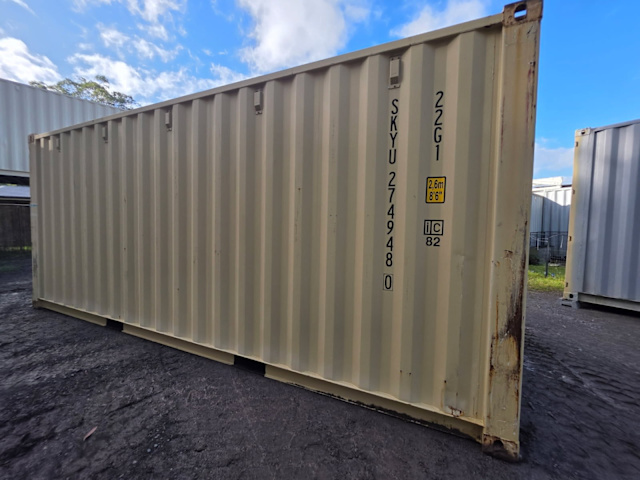 20ft Beige AAA Grade Standard Height Shipping Container - SKYU2749480 ...
