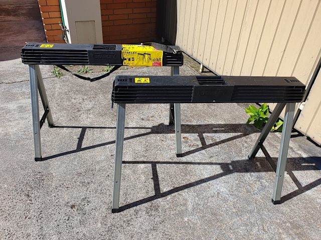 Stanley Saw Horses - Other Tools & DIY in Reservoir VIC | Gumtree Australia