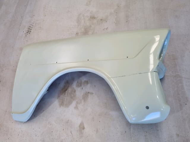 Holden fb ek sandblasted rust repaired drivers side guard | Auto Body ...