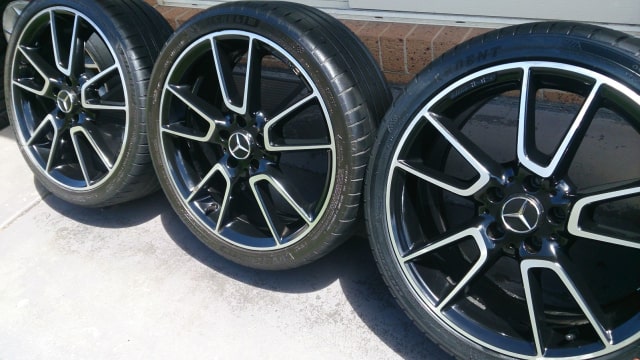 19 MERCEDES WHEELS AND TYRES 255/35R19 C200 CLA200 E300 AMG | Wheels ...