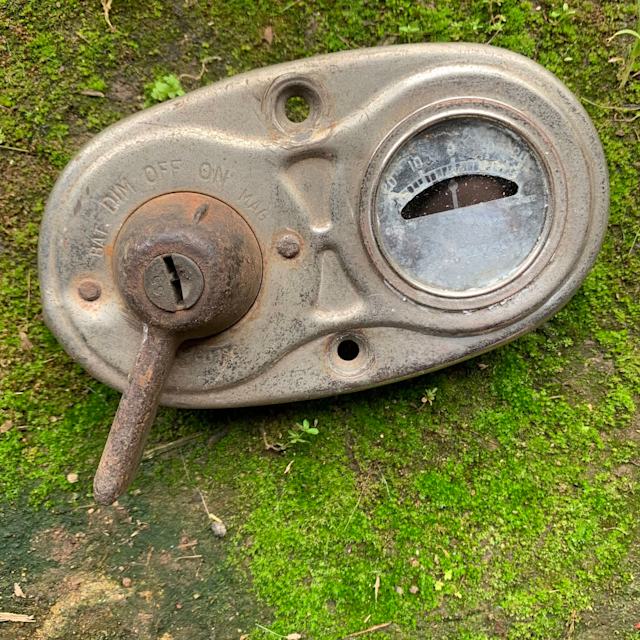 Vintage Model T Ford Combination Ignition Light Switch Ampmeter ...