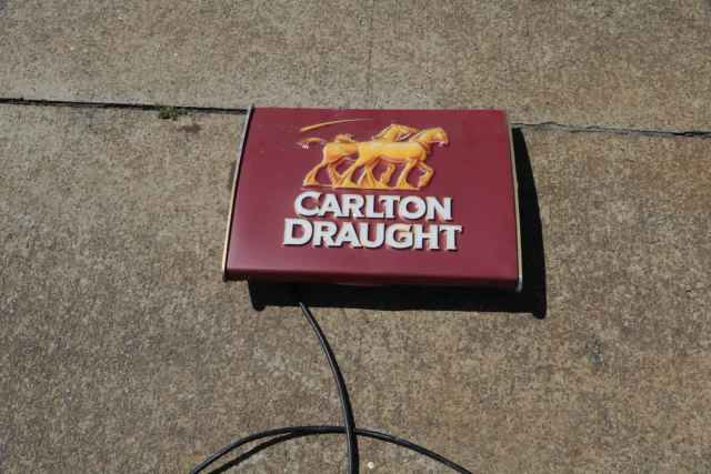Vintage Carlton Draught beer sign - Other Home Decor in Taylors Beach ...