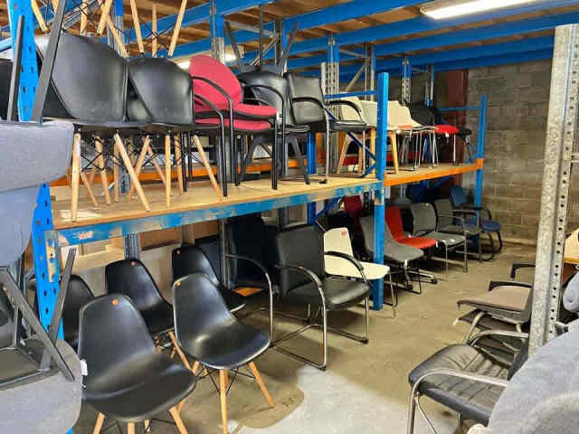 Office Furniture Visitor/Fixed Leg Chairs | Office Chairs | Gumtree ...