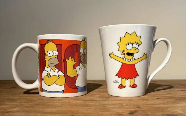 HOMER SIMPSON AND LISA SIMPSON MUGS - Dinnerware in Langwarrin VIC ...