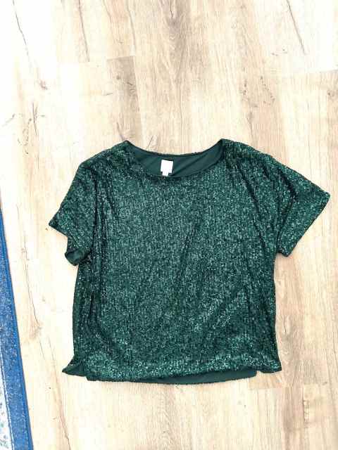 Green Sequin Top Blouse - Tops & Blouses in Chain Valley Bay NSW ...