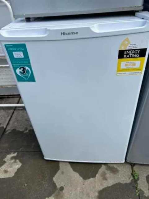 @ 3x 120 liter white color bar fridge with freezer , each is 100 ...