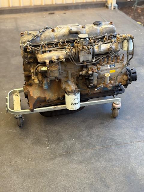 Toyota Landcruiser HJ60 Series 2H Diesel Engine. | Engine, Engine Parts ...
