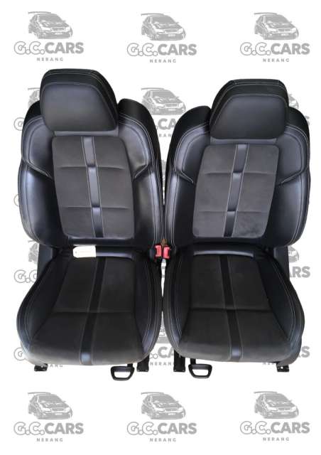 VF 2 FRONT SEATS SUEDE & LEATHER PAIR HOLDEN COMMODORE GENUINE GM ...