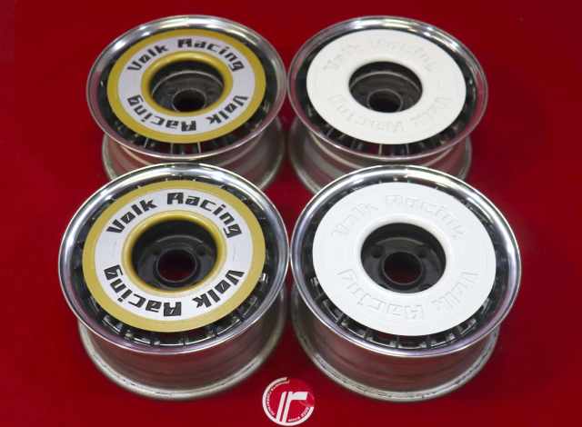 Volk Racing 370 wheels 14x6/6.5 4x114.3 turbo fan aero disc VR370 Rays ...