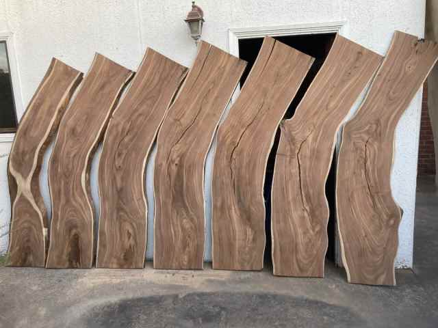 Beautiful river cooba hardwood natural liveedge timber slabs - Building ...