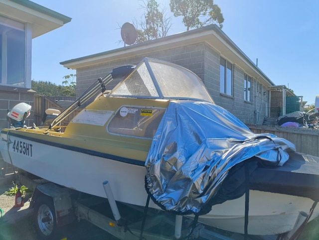 14 foot half cab boat | Motorboats & Powerboats | Gumtree Australia ...
