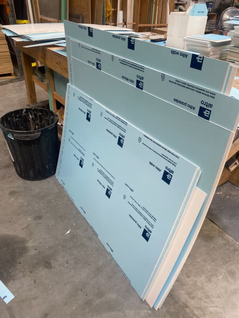 Plastic sheet, PVC cladding, Rigid PVC Framing, Craft work. | Other ...