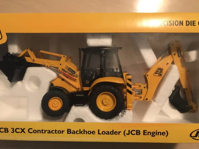 JCB 3CX Backhoe Loader 1:25 Die Cast Model | Collectables | Gumtree ...