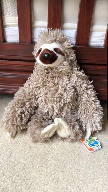 Wild Republic Three Toed Sloth, Stuffed Animal | Toys - Indoor ...
