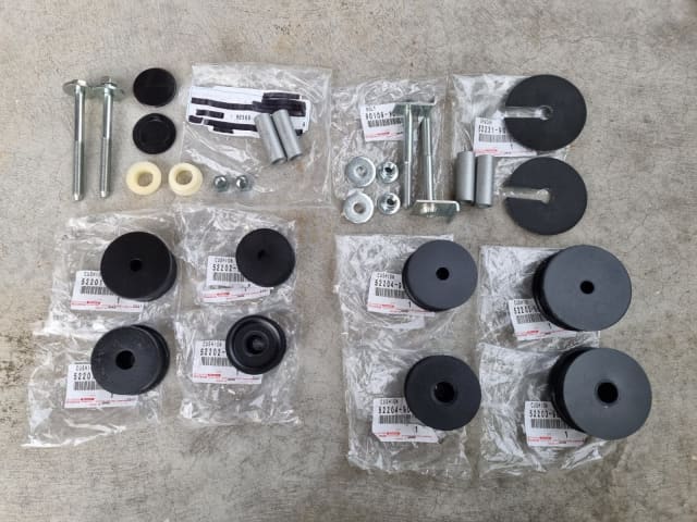 Toyota FJ45 HJ45 HJ47 Land Cruiser ute cab mounts NEW | Auto Body parts ...