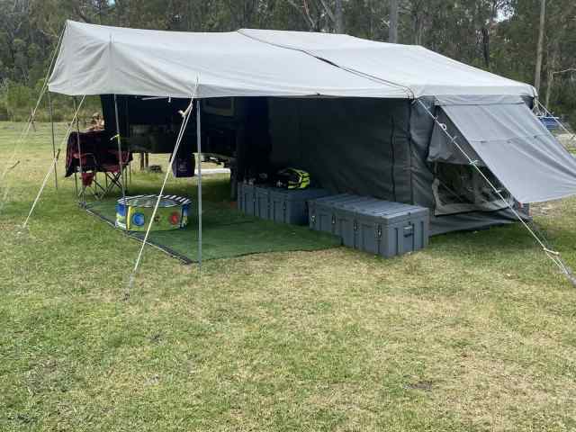 Off road canvas camper trailer | Camper Trailers | Gumtree Australia ...
